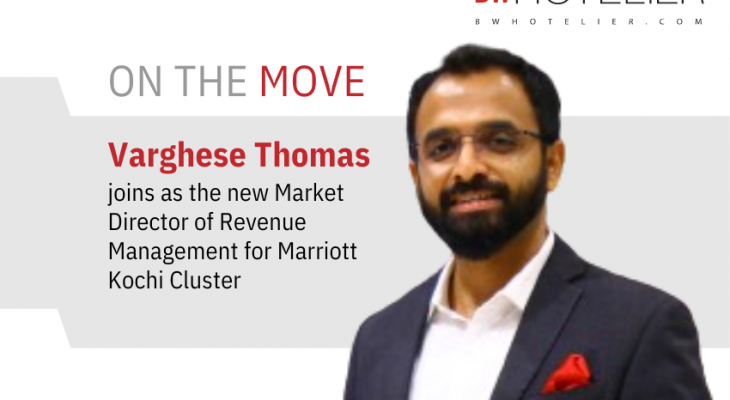 Varghese Thomas joins as new Market Director of Revenue Management for Marriott Kochi Cluster ...
